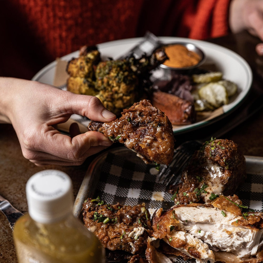 Charred Broccoli with Fancy Hank’s Chicken Salt – Fancy Hank's