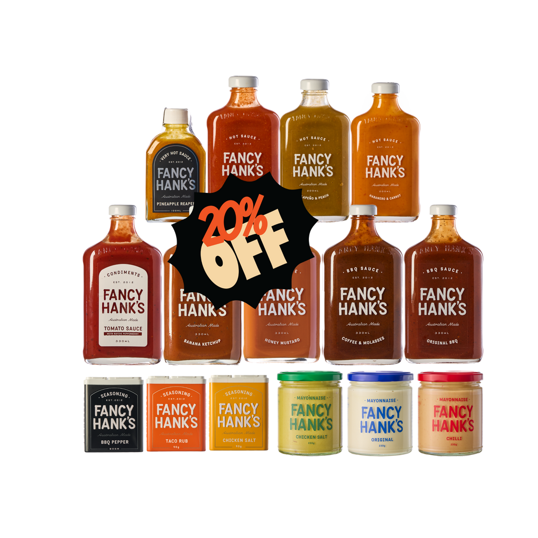Fancy Hank's | BBQ Restaurant & Award-Winning Australian Sauces